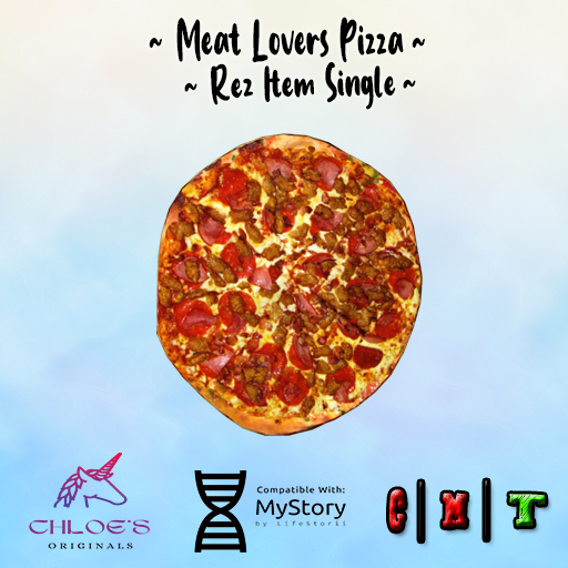 Second Life Marketplace - [OO-MS] Meat Lovers Pizza